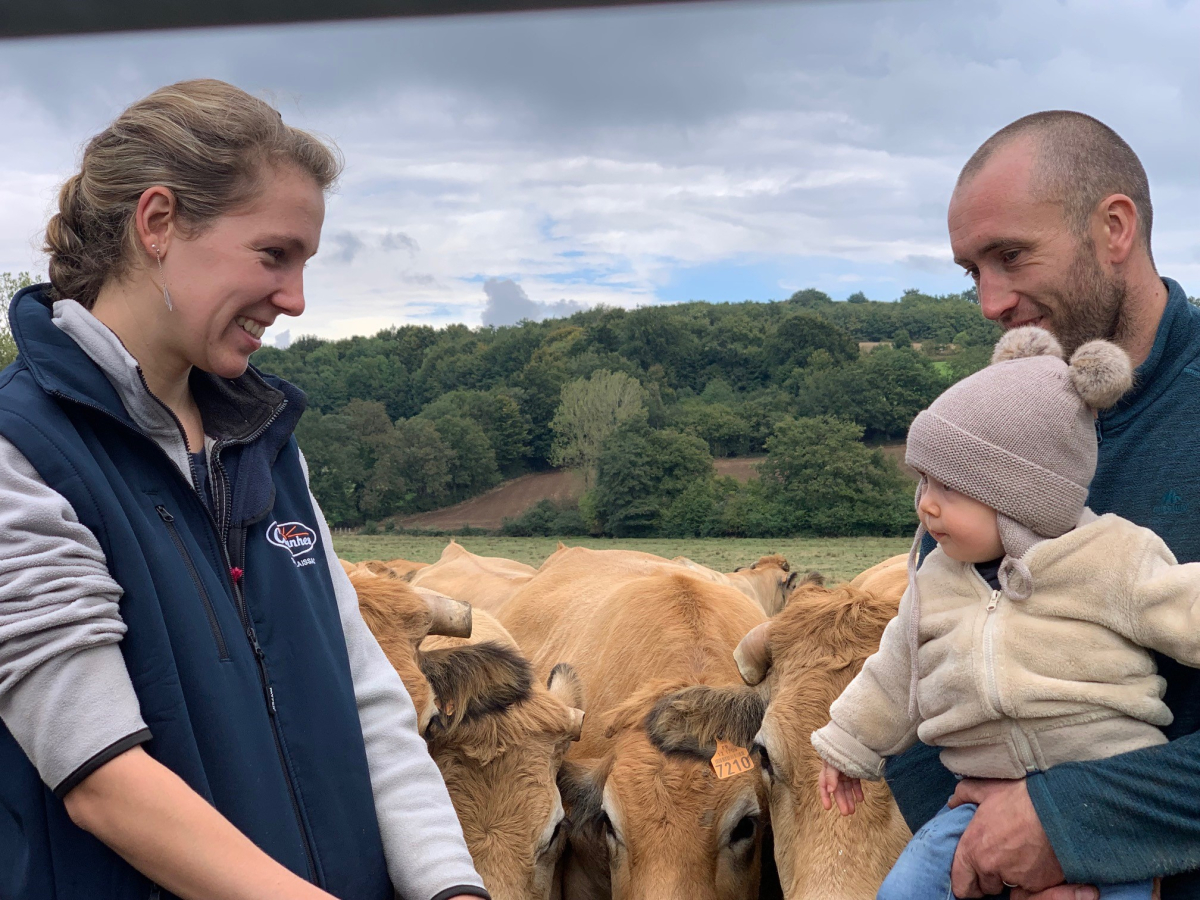 2de dag van onze reis 'La Ferme de Ribatels' bij Aurélie en Nicolas ...